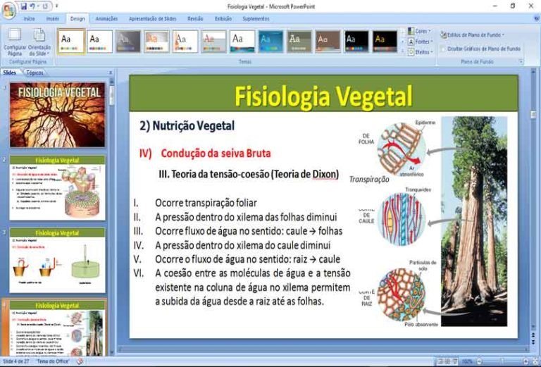 126 slides de Biologia para Professores do Ensino Médio