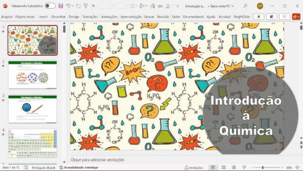 Slide Introdução à Química Aula Em Ppt Planeta Biologia